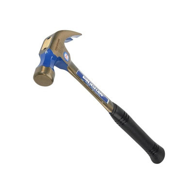 Vaughan Curved Claw Hammer, Solid Steel Multi Colour (680g (24oz))