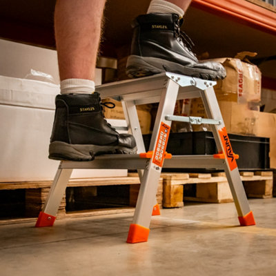 Vaunt 2 Tread Step Stool Mini Step Ladder Lightweight Step Up Platform ...