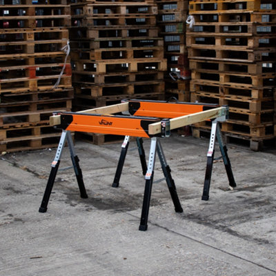 Craftright folding saw horse store