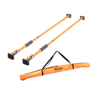 Vaunt Heavy Duty Telescopic Drywall Support Set 1600mm - 2900mm Ceiling ...