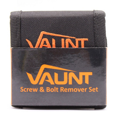 VAUNT STUCK SCREW DAMAGED SCREW HEAD REMOVER EXTRACTOR SET - 6 PIECE ...