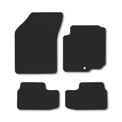 Vauxhall Agila (2011-2014) 5mm Rubber Car Mats Heavy-Duty Tailored Fit