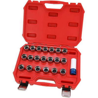 Vauxhall Opel GM Locking Wheel Nut Socket 21pc (CT4767)