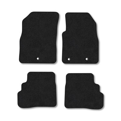 Vauxhall Viva 2015-2019 Car Mats Black Carpet Tailored Fit Easy Clean ...