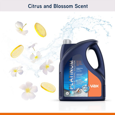 Vax Platinum Antibacterial 4L Carpet Cleaner Solution