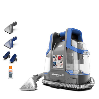 Vax SpotWash Duo Spot Cleaner Lifts Spills and Stains from Carpets ...