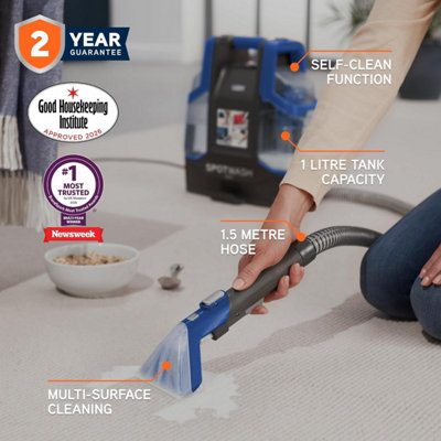 Vax SpotWash Duo Spot Cleaner Lifts Spills and Stains from Carpets ...