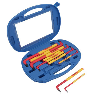 VDE Insulated Extra Long Torx Star Keys T10 - T50 9pc Up To 1000v ...