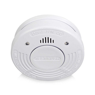 VDS APPROVED SMOKE DETECTOR LITHIUM BATTERY FIRE ALARM DEEP SLEEP SIREN ...