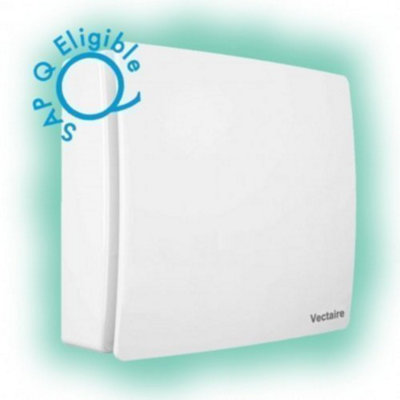 Vectaire Elegance EL1003DTLV 4"(100mm) Continuous Extract Fan SELV ...