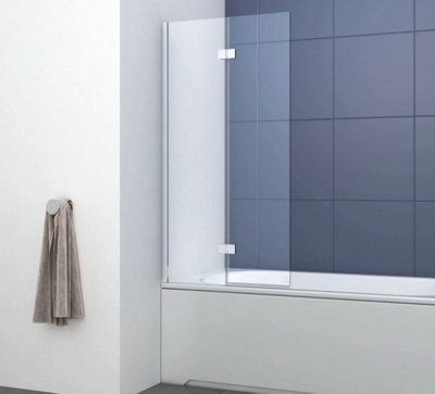 VEEBATH BIFOLD BATH SCREEN - 1400 X 750MM