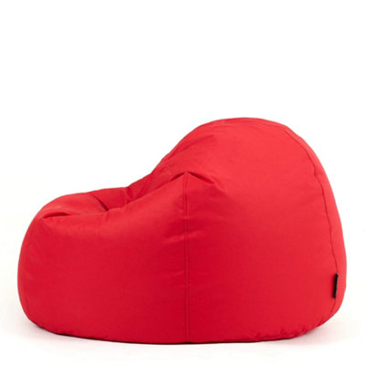 Veeva Classic Indoor Outdoor Bean Bag Red Bean Bag Chair