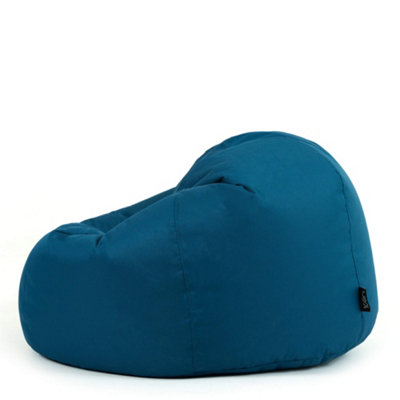 Veeva Classic Indoor Outdoor Bean Bag Teal Green Bean Bag Chair