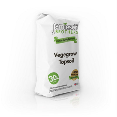 Vegegrow Top Soil 30L Bag by Jamieson Brothers