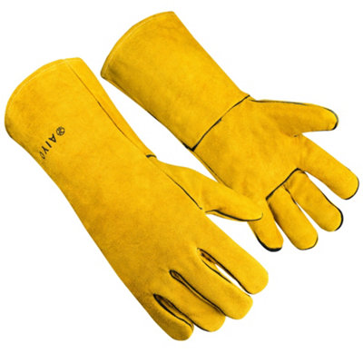 Velda TRWG0153 - Welding Gauntlets Tan - Full Sleeve / Default Title ...
