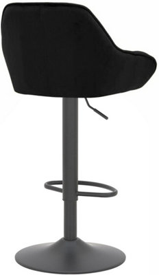 Matt black bar stool store