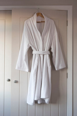 Velour 100% Cotton Bathrobe Dressing Gown
