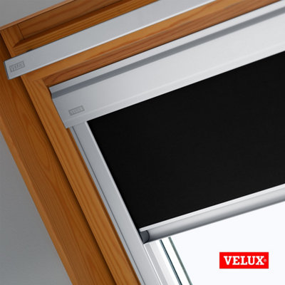 VELUX Original (DBL) Black Replacement Blackout Roller Blind for VELUX ...