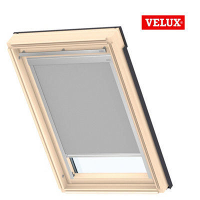 VELUX Original (DBL) Grey Replacement Blackout Roller Blind for VELUX ...