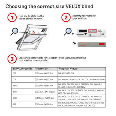 VELUX Original (DBL) Grey Replacement Blackout Roller Blind for VELUX ...