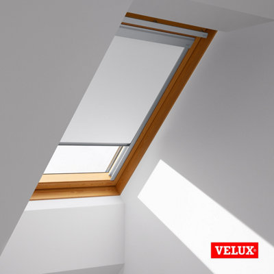 VELUX Original (DBL) White Replacement Blackout Roller Blind for VELUX ...