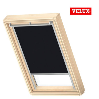 VELUX Original (DKL) Black Blackout Roller Blind for VELUX Roof Window ...