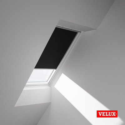VELUX Original (DKL) Black Blackout Roller Blind for VELUX Roof Window ...