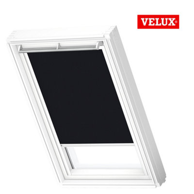 VELUX Original (DKL) Black Blackout Roller Blind for VELUX Roof Window ...