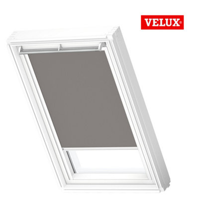VELUX Original (DKL) Grey Blackout Roller Blind for VELUX Roof Window ...