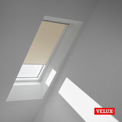 VELUX Original (DKL) Light Beige Blackout Roller Blind for VELUX Roof ...
