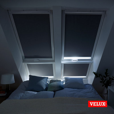 VELUX Original (DKL) Light Beige Blackout Roller Blind for VELUX Roof ...