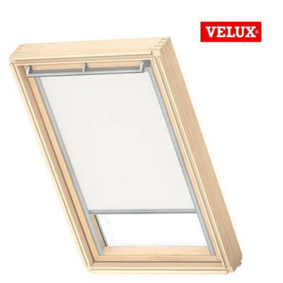 VELUX Original (DKL) White Blackout Roller Blind for VELUX Roof Window ...