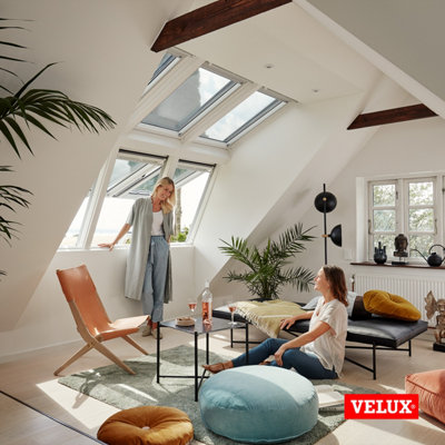 VELUX Original Electric Operated Anti-Heat Blind for VELUX Roof Window ...