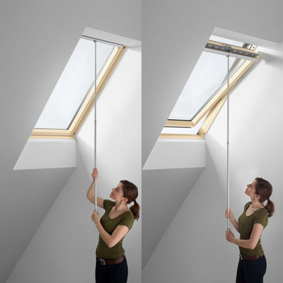 VELUX Original Telescopic Rod Pole to Operate GGL GGU Type Skylight ...