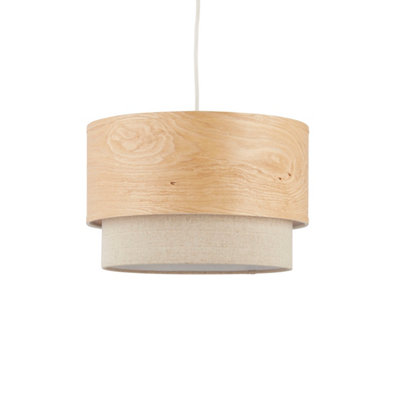 Veneer & Linen Easy Fit Ceiling Shade