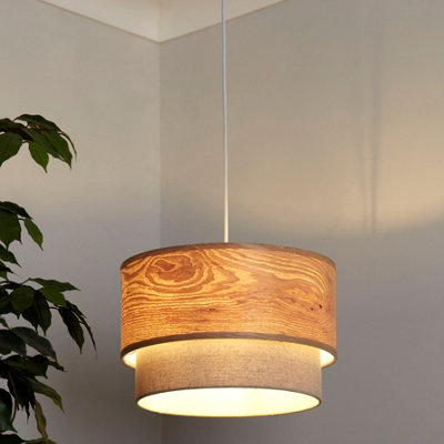 Veneer & Linen Easy Fit Ceiling Shade