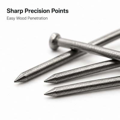 Veneer Panel Pins 19mm (3/4") Laminate Beading Nails for Timber ...