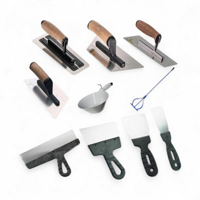 Venetian Plastering Tools Kit Skimflex Complete Set with Trowels ...