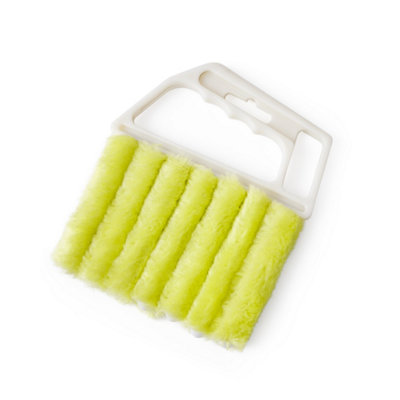 Venetian Window Blind Cleaner Microfibre 7 Brush Pronged Washable ...