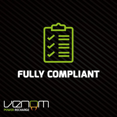 Venom Battery Charging Dock plus 10 x Rechargeable AA Batteries