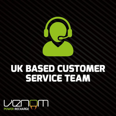 Venom Battery Charging Dock plus 10 x Rechargeable AAA Batteries