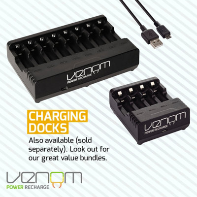 VENOM RECHARGEABLE AA BATTERIES (100-PACK)