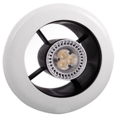 Vent Axia 441424 Lo-Carbon Vent-a-Light In-Line Extractor Fan with ...