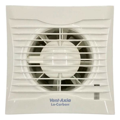 Vent Axia 441625 Lo-Carbon Silhouette 100T Axial Extractor Fan 100 mm ...
