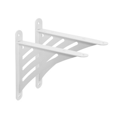 Venus White Contemporary Stylish Decorative Modern Metal Steel Shelf ...