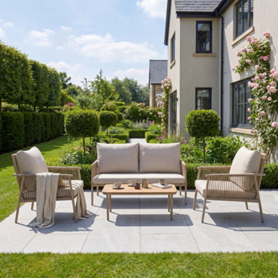 Verano Outdoor Rope Conversation Set