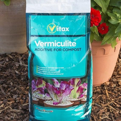 Vermiculite 10L - Lightweight Soil Improver for Aeration & Drainage