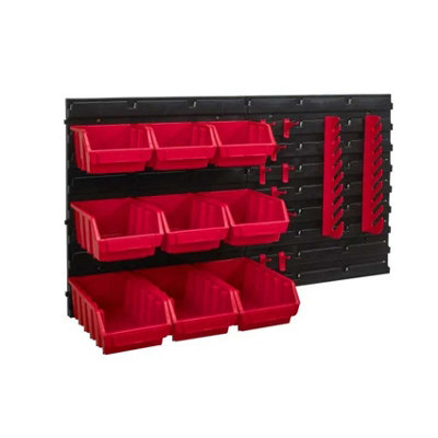 Versatile 12-Piece Faithfull Storage Bin Set for Organizing Tools and ...