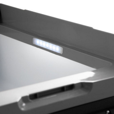 Versatile 12V & 24V Vehicle Fridge Freezer with 230V PSU - 95L Cool Box ...