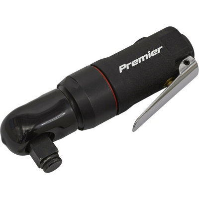 Versatile 2-in-1 Mini Air Ratchet Wrench - 1/4" & 1/2" Drive with Twist ...